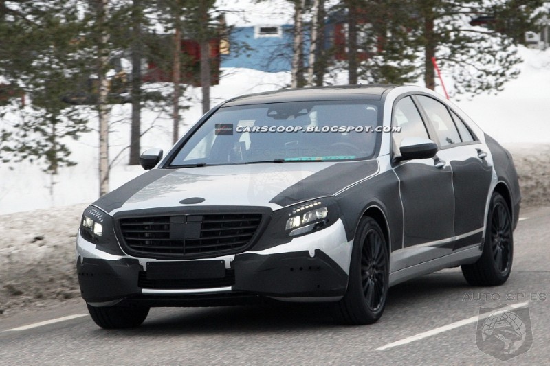 SPIED: The FIRST Great Spy Images Of The Next-Gen S-Class Hit The Web ...